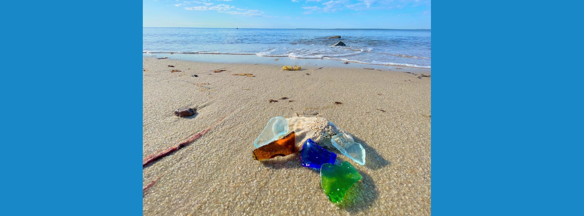 Sea Glass Reflections:Journey of Grace and Resilience – Ocean Eversley Art
